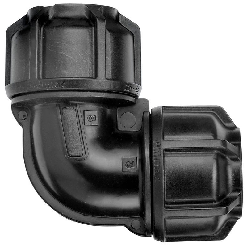 Philmac Elbow 90 Degrees 25mm - City Irrigation Ltd