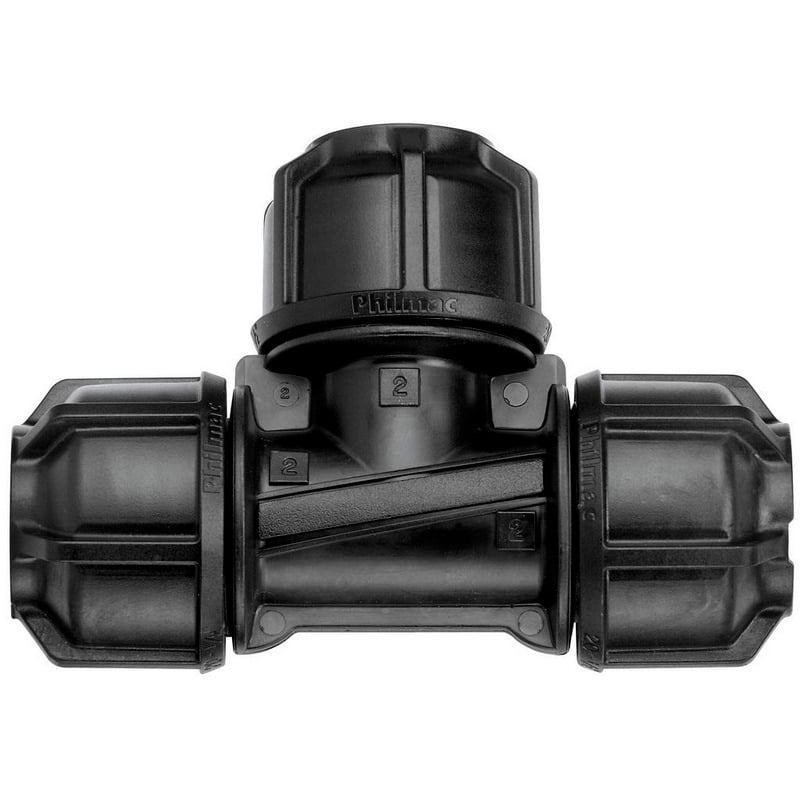 Philmac Tee 25mm - City Irrigation Ltd