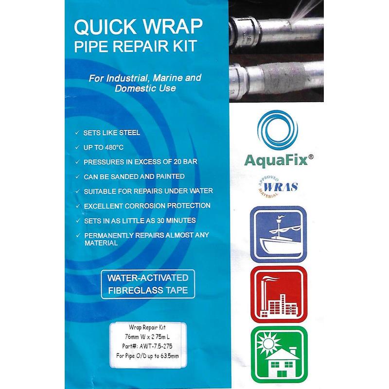75mm Aquafix quick wrap repair kit - City Irrigation Ltd